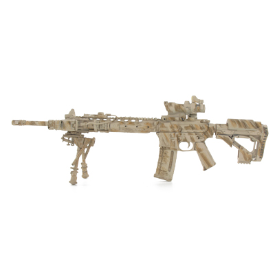 LaRue Tactical OBR 5.56 rifle with 18 inch Barrel - Machinegun